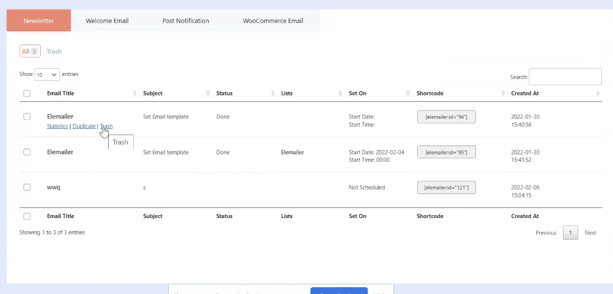How To Delete An Email Template? | Elemailer
