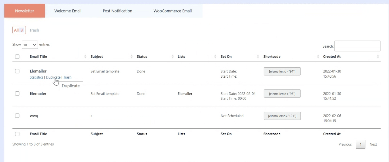 How To Duplicate An Email Template? | Elemailer